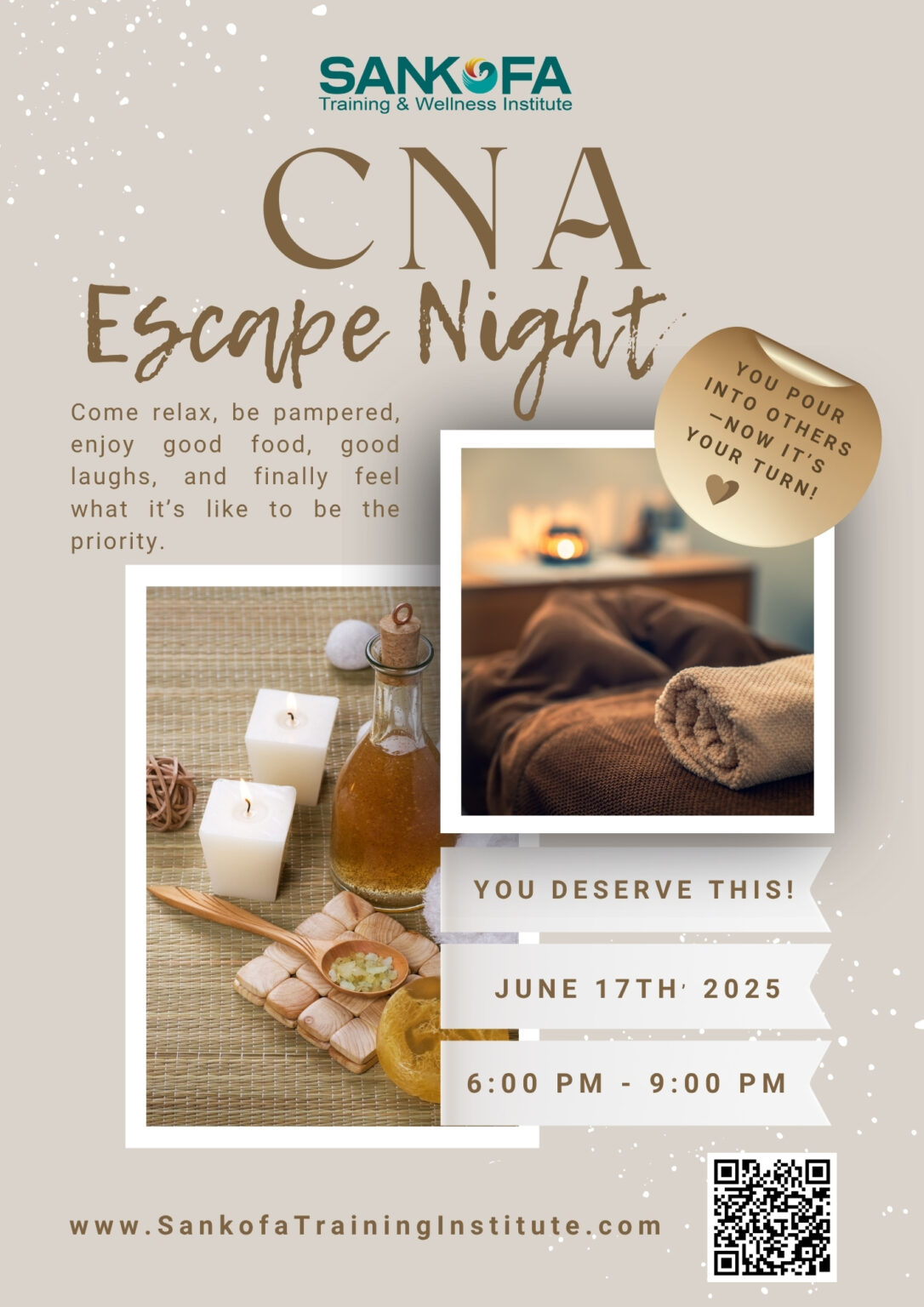 CNA Escape Night - Sankofa Training & Wellness Institute